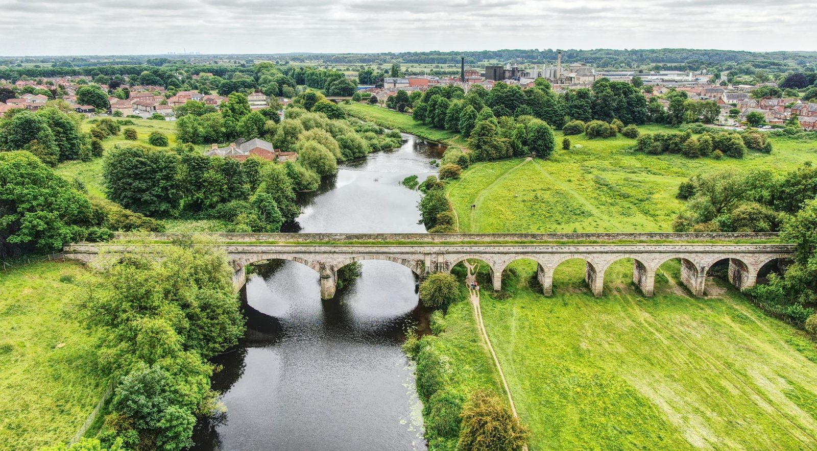 Tadcaster Viaduct: Where History, Railway Tales, and Aerial Marvels ...
